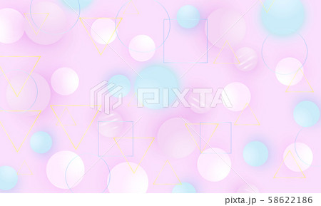 Baby background. Soft pattern.のイラスト素材 [58622186] - PIXTA