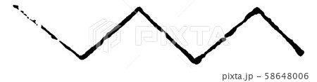 Line Dancette used to divide and charges inのイラスト素材 [58648006] - PIXTA