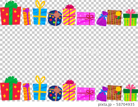 Present frame - Stock Illustration [58704935] - PIXTA