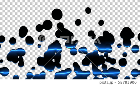 CG laser Laser beam reflected on liquid - Stock Illustration [58793900 ...