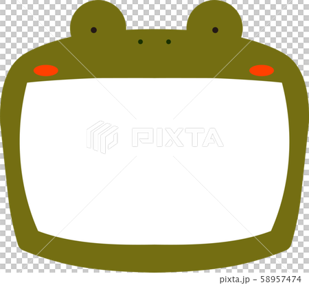 Whiteboard frame frame cute illustration... - Stock Illustration ...