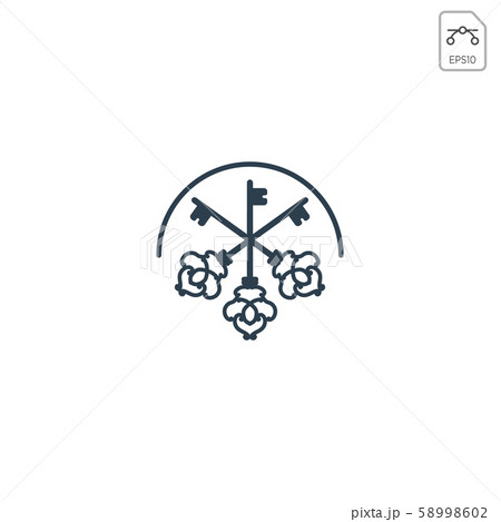 key business logo icon vector illustrationのイラスト素材 [58998602] - PIXTA