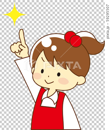 pointing, younger, willingness - Stock Illustration [59295507] - PIXTA