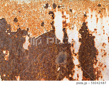 brown rustic metal texture backgroundの写真素材 [59342487] - PIXTA
