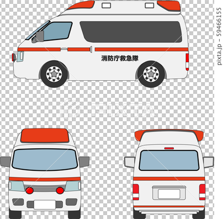 Ambulance 1 border - Stock Illustration [59466155] - PIXTA