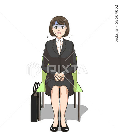 Nervous Interview Cartoon