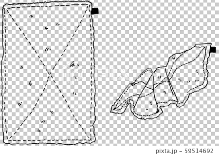 Rag set [hand drawn] [analog illustration]... - Stock Illustration ...