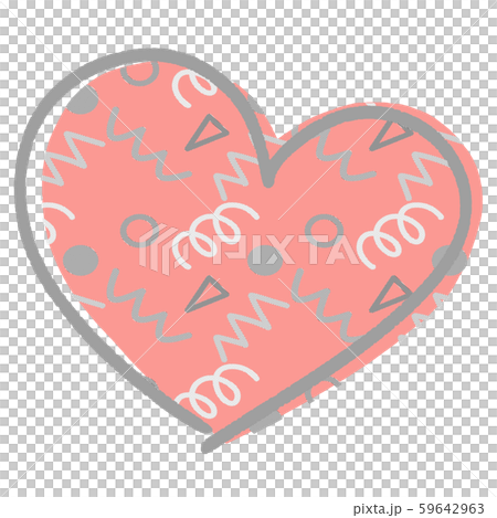 Heart Retro 80s Valentine - Stock Illustration [59642963] - PIXTA