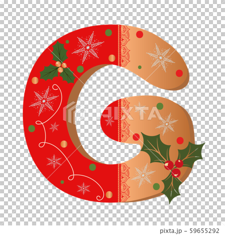 Cookie alphabet gingerbread, Letter G cookie... - Stock Illustration ...