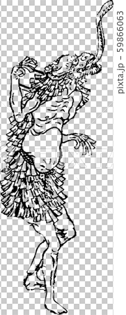 Ceiling licking - Stock Illustration [59866063] - PIXTA