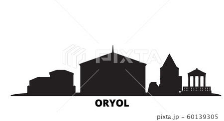 Russia, Oryol city skyline isolated vector...のイラスト素材 [60139305] - PIXTA