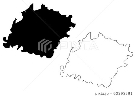 Ibb Governorate map vector....のイラスト素材 [60595591] - PIXTA