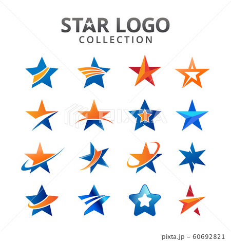 star collection logo.のイラスト素材 [60692821] - PIXTA