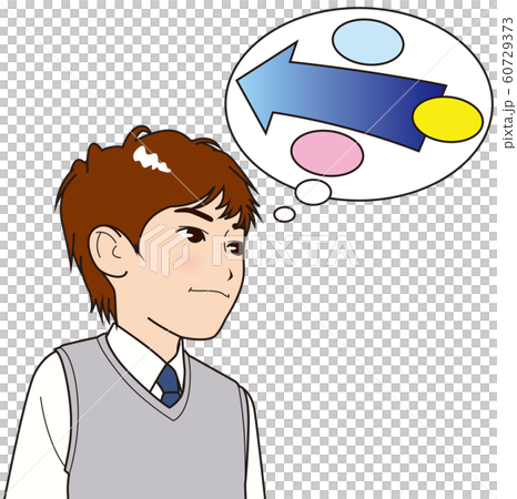 Thinking Student Transparent Background