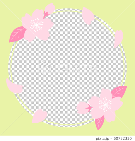 Cherry tree frame - Stock Illustration [60752330] - PIXTA