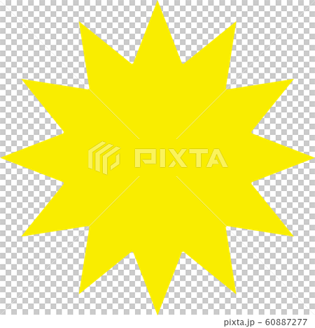 Jagged icon illustration - Stock Illustration [60887277] - PIXTA