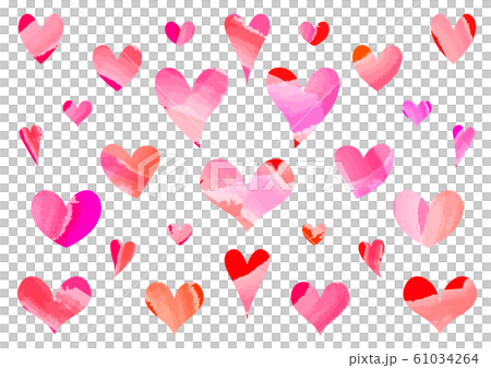 Heart variation set - Stock Illustration [61034264] - PIXTA