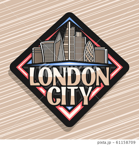 Vector logo for London Cityのイラスト素材 [61158709] - PIXTA