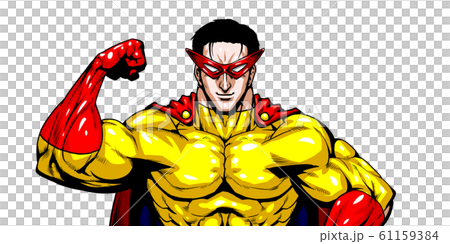 Hero, hero, superman, superman, dramatic image,... - Stock Illustration ...