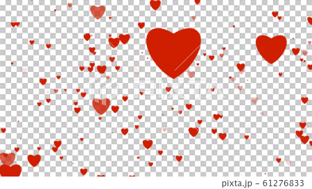 CG heart Many hearts background image - Stock Illustration [61276833 ...