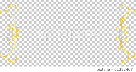 Left and right antique frame modern retro... - Stock Illustration ...
