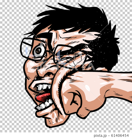 Bald, haired, hair removal, boxing, straight,... - Stock Illustration ...