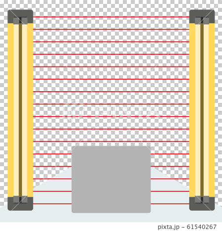 Safety area sensor - Stock Illustration [61540267] - PIXTA