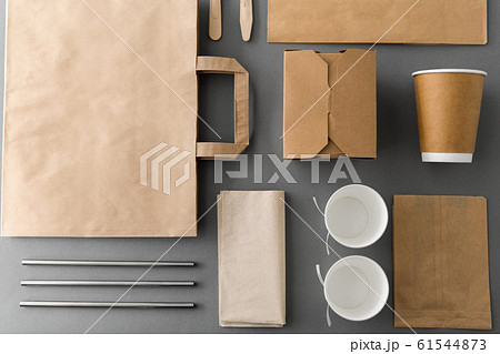 disposable paper takeaway food packing stuff | materials | digitalstage