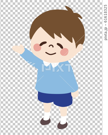 Little boy (introduction, whole body) - Stock Illustration [61618325 ...