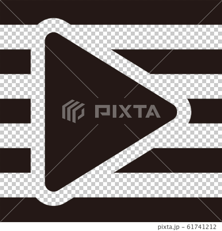 Play mark - Stock Illustration [61741212] - PIXTA