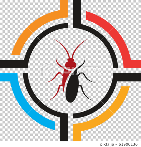 Insect killer logo Insect logo design-插圖素材 [61906130] - PIXTA圖庫