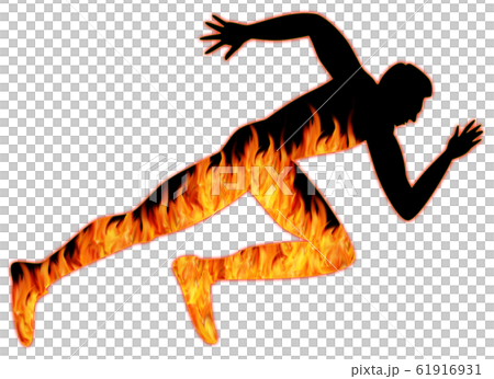 Dash flame - Stock Illustration [61916931] - PIXTA