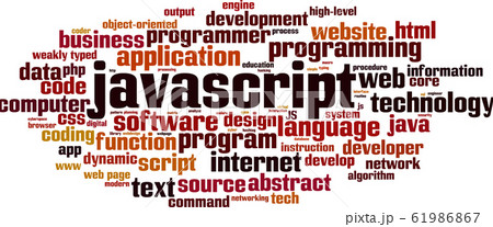 Javascript word cloudのイラスト素材 [61986867] - PIXTA