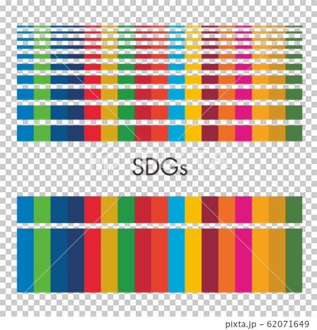 Image icons using the colors of each of the 17... - Stock Illustration ...