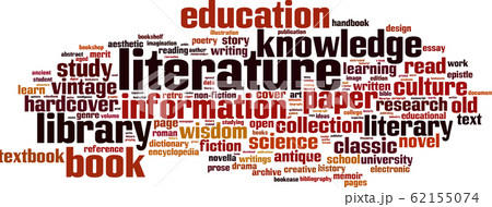 Literature word cloudのイラスト素材 [62155074] - PIXTA