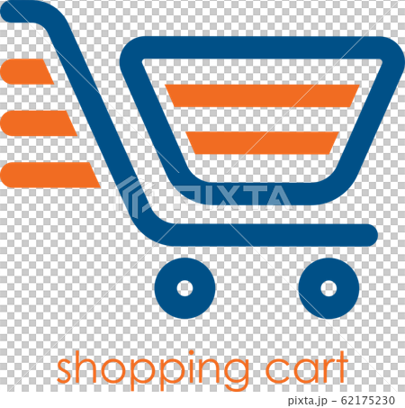 Shopping cart logo design template - Stock Illustration [62175230] - PIXTA