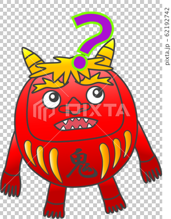 Dharma-shaped red demon: 015 - Stock Illustration [62192742] - PIXTA