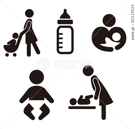 授乳室 アイコン のイラスト素材 [62214523] - PIXTA