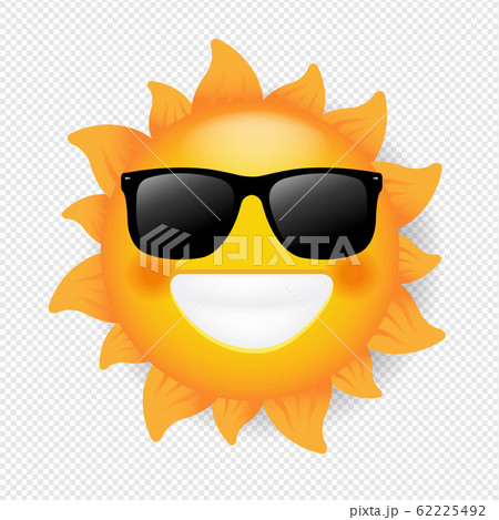 Sun With Isolated Transparent Backgroundのイラスト素材 [62225492] - PIXTA