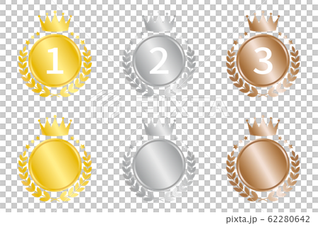 Ranking icon set Gold, silver and copper - Stock Illustration [62280642 ...