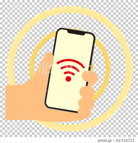 Smartphone wireless communication screen - Stock Illustration [62318721 ...