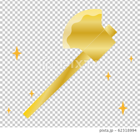 Gold Ax - Stock Illustration [62318994] - PIXTA