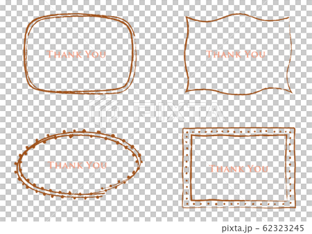 4 simple frames 02 - Stock Illustration [62323245] - PIXTA