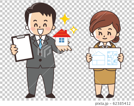 Real estate agent staff design architecture sales - Stock Illustration ...