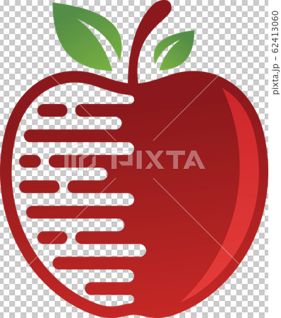 Fast Fresh Apple Fruit Delivery Service Logo,... - Stock Illustration ...