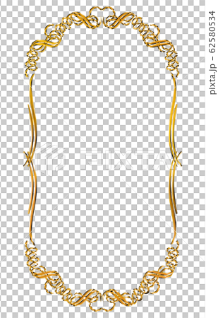 Baroque gold ornaments, decorative borders,... - Stock Illustration ...