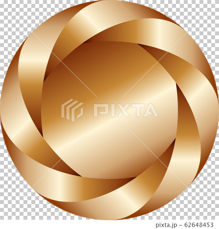 Round Circle Copper Ring - Stock Illustration [62648453] - PIXTA