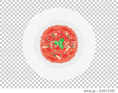 Illustration of tomato risotto - Stock Illustration [62651387] - PIXTA