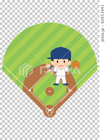 Baseball second - Stock Illustration [62653841] - PIXTA