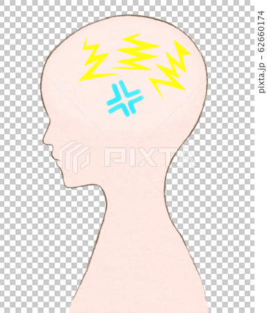 Brain-anger-frustrated - Stock Illustration [62660174] - PIXTA